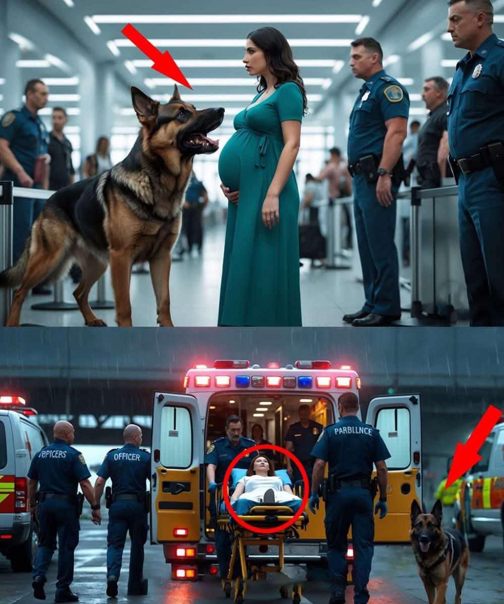 Pregnant woman relentlessly harassed by a K9 dog - Vibrant Social Chronicles