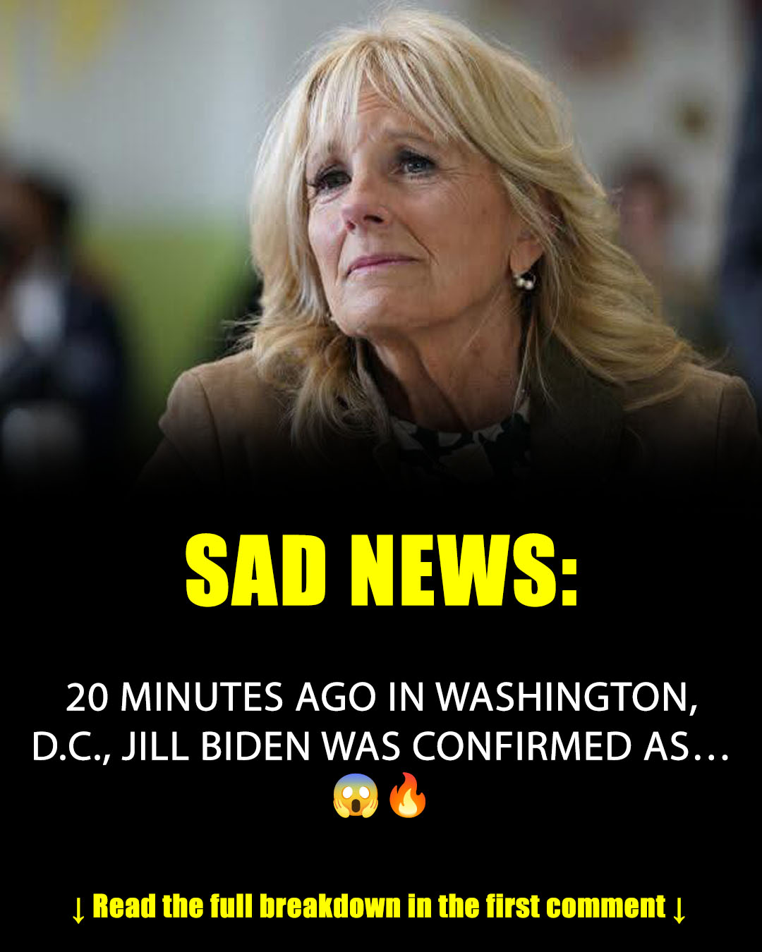 FIRST LADY JILL BIDEN MAKES EMOTIONAL ANNOUNCEMENT - Vibrant Social Chronicles