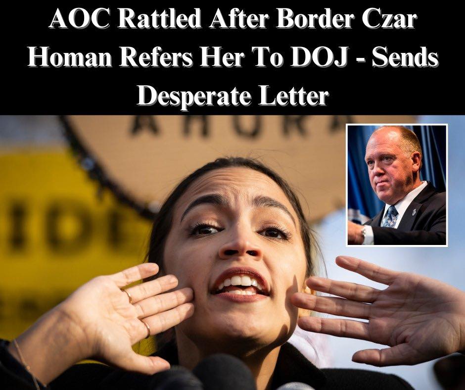 AOC Challenges DOJ’s Impartiality After Border Official’s Allegations ...